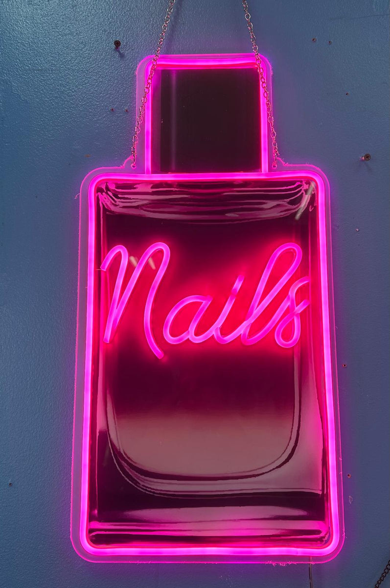 Nails letrero neon – Kashi Supply