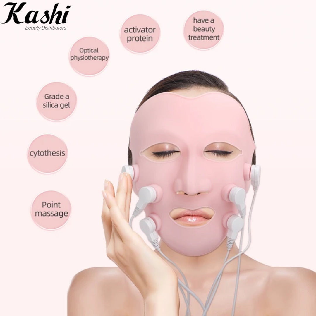 Beauty Facial Therapy Micro Electric Mask – Kashi Supply