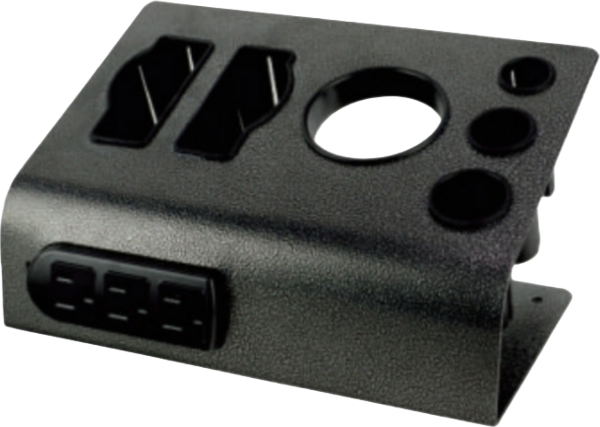A-009S Salon Appliance Holder With Power Socket – Kashi Supply