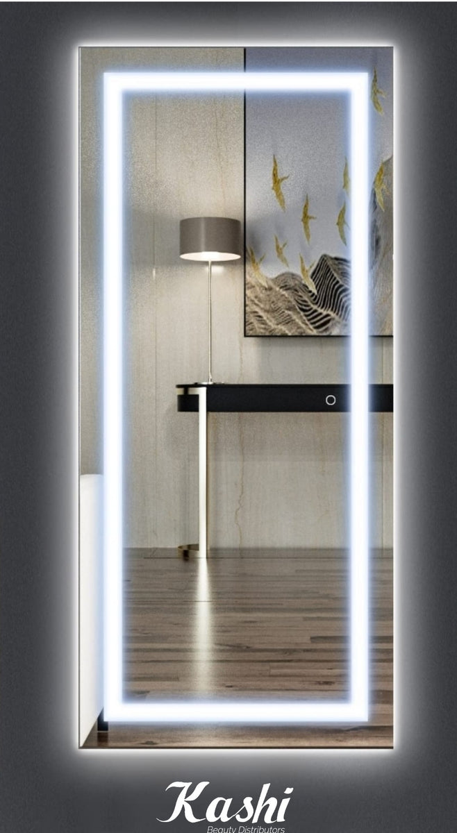 Espejo de pared con luz led – Kashi Supply
